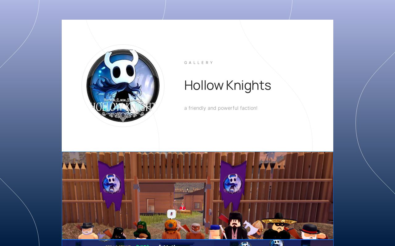 Hollow Knights Gallery